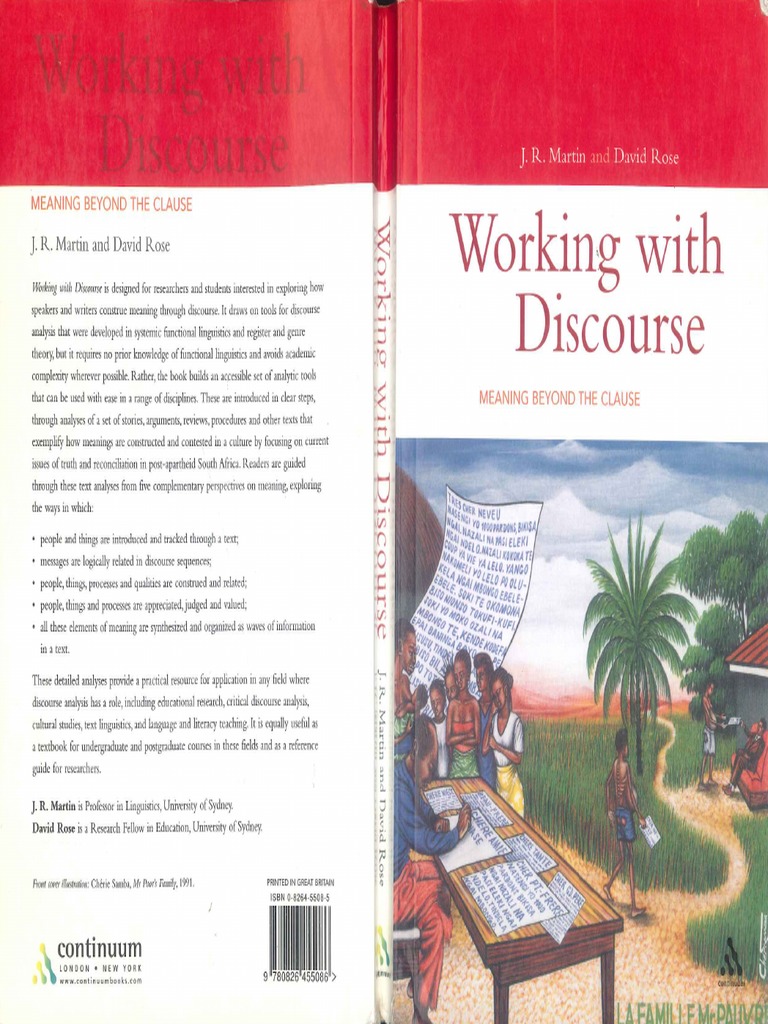 MARTIN - ROSE Working With Discourse | PDF
