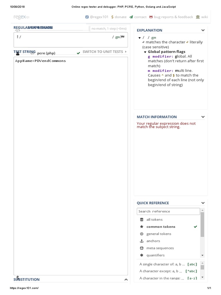 Save Regex CTRL+S: Pcre (PHP) | PDF | Regular Expression | Software Engineering
