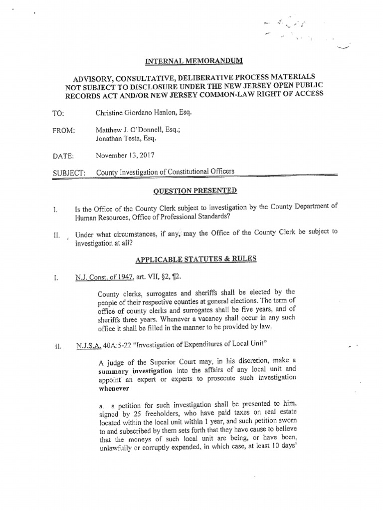 Complaint Memo | PDF