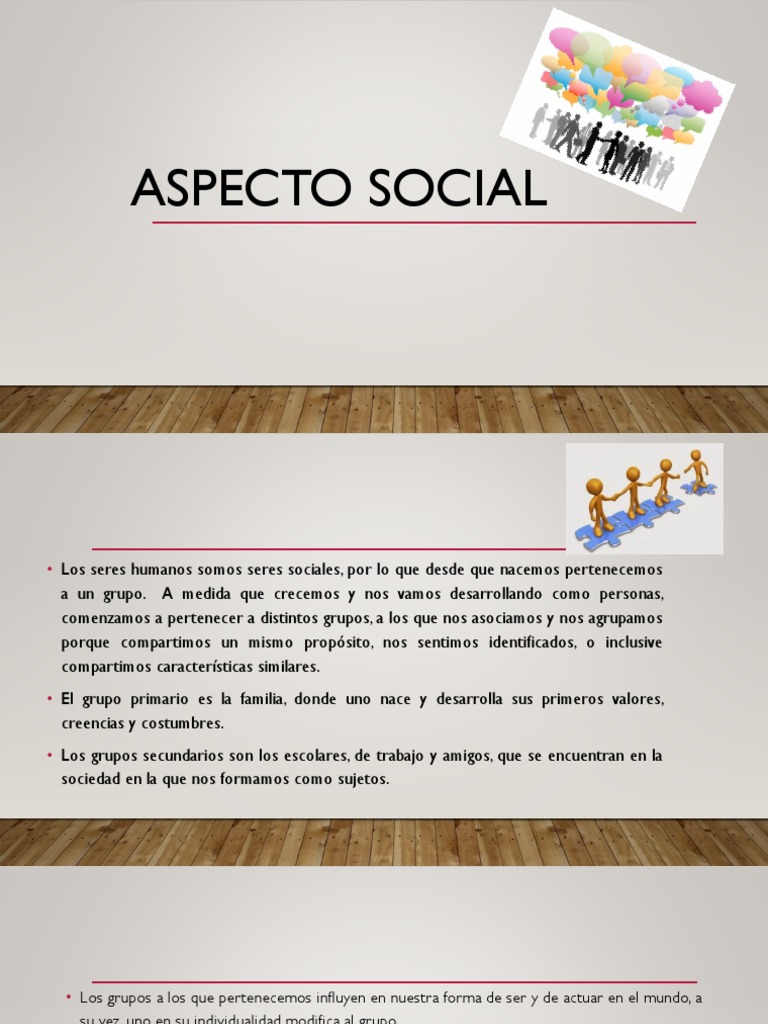 Aspecto Social y Creativo | PDF | Sociedad | Homo Sapiens