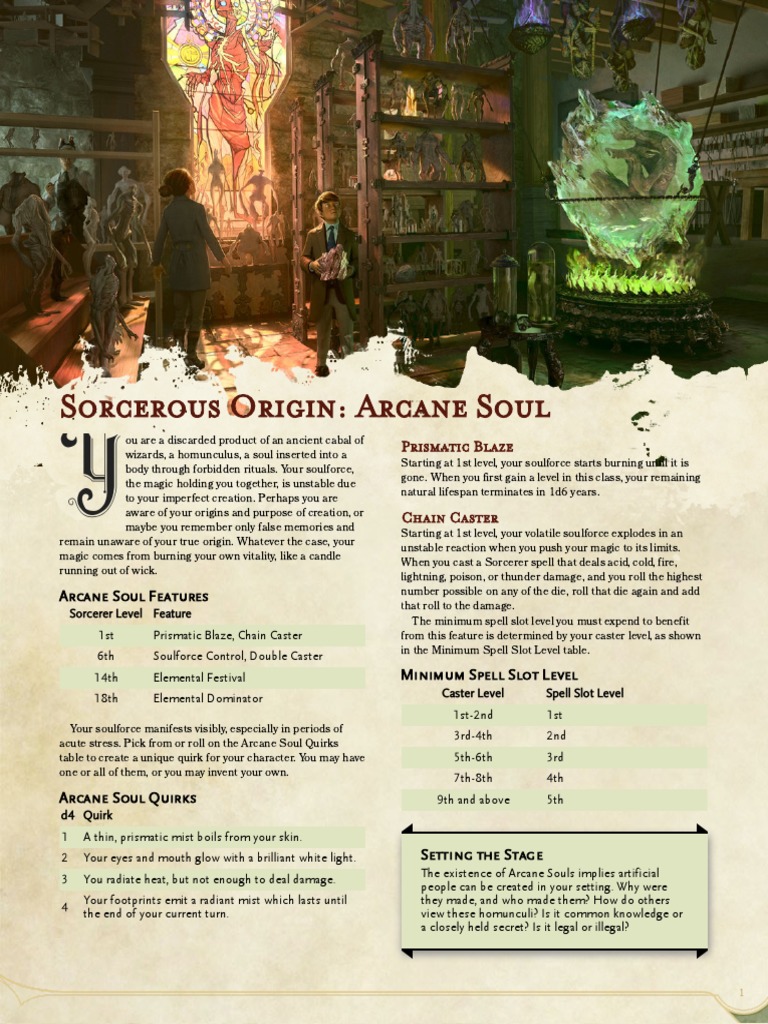 Arcane Soul | PDF | Nature