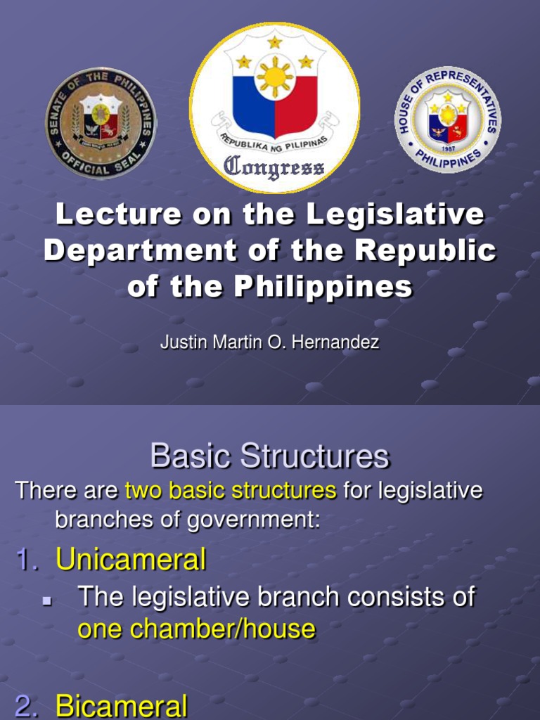 Philippine Congress | PDF | Bill (Law) | United States Senate