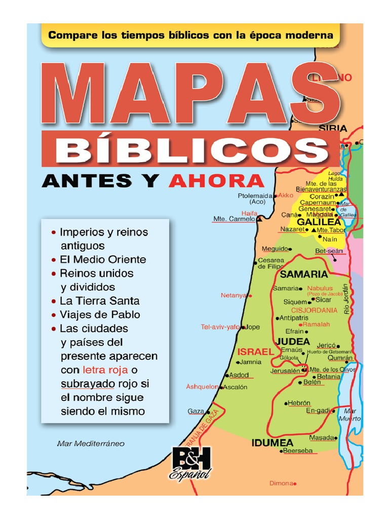 Mapas Bíblicos, Antes y Ahora | Biblia | Internet