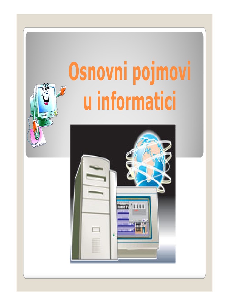 Pojmovi U Informatici | PDF