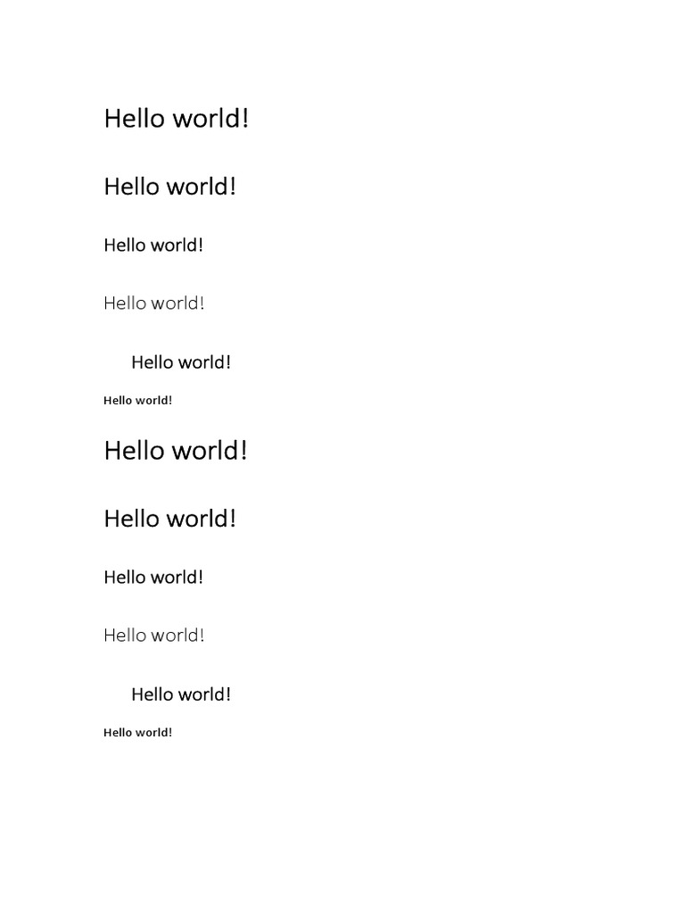 Hello World | PDF | Religion & Spirituality