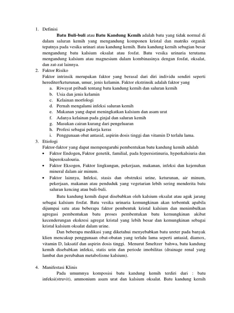 Vesicolithiasis | PDF