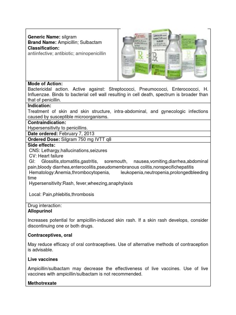 Silgram Drug Study | PDF | Medical Specialties | Clinical Medicine