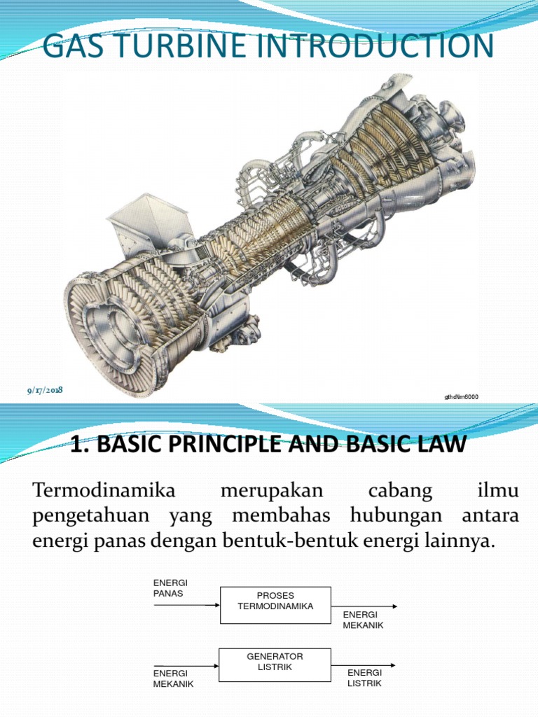 1 Gas Turbine Introduction Pptx