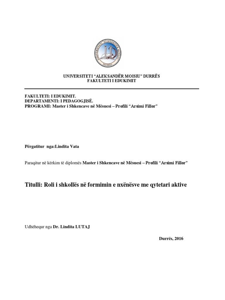 Tema e Diplomes | PDF