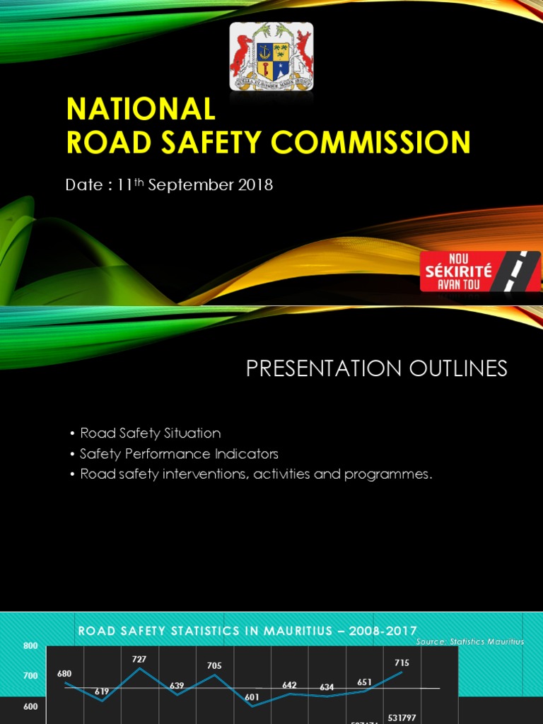 National Road Safety Commission - BILAN | PDF | Road Traffic Safety ...