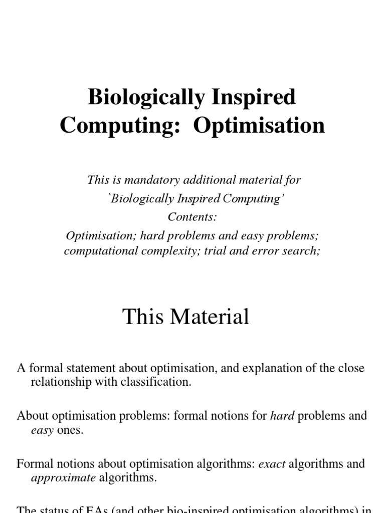 Bic Easy Hard | PDF | Time Complexity | Mathematical Optimization