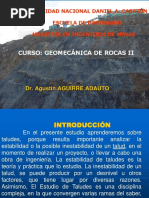 Partes de un Talud y su Definición | PDF