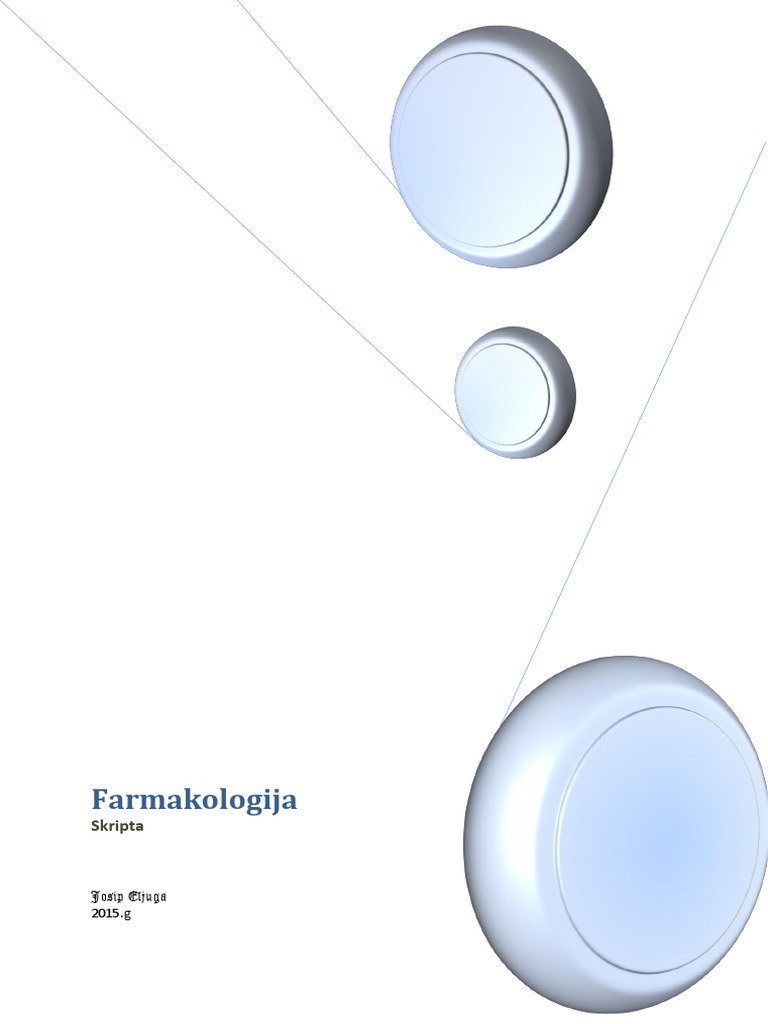 Farmakologija Skripta Opca Medicina | PDF