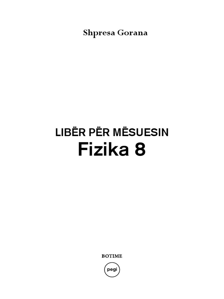 Fizika 8 Cambridge PDF | PDF