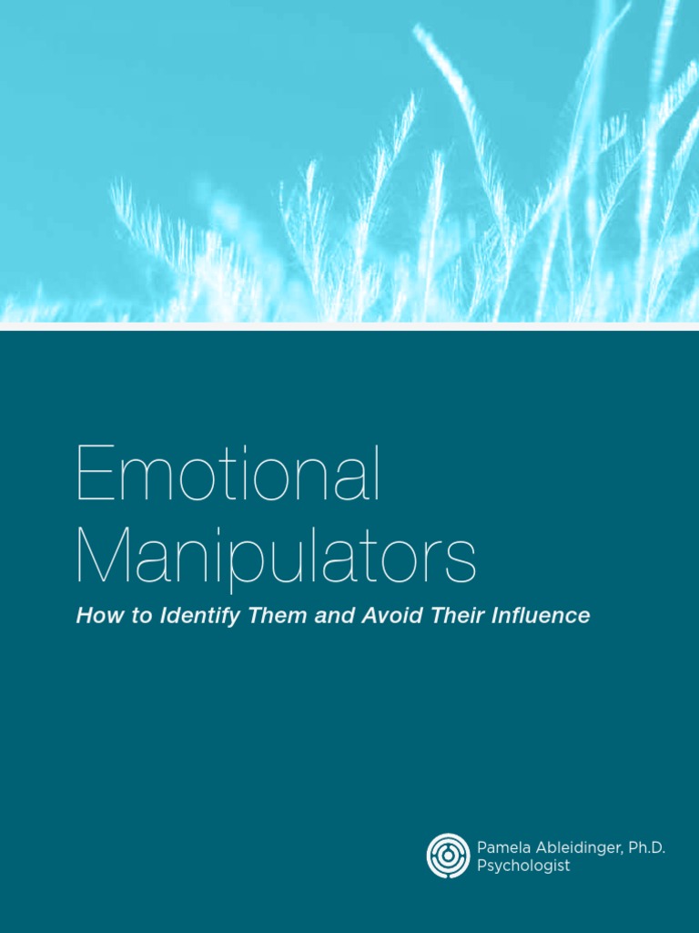 Emotional Manipulators | PDF | Psychotherapy | Mental Health