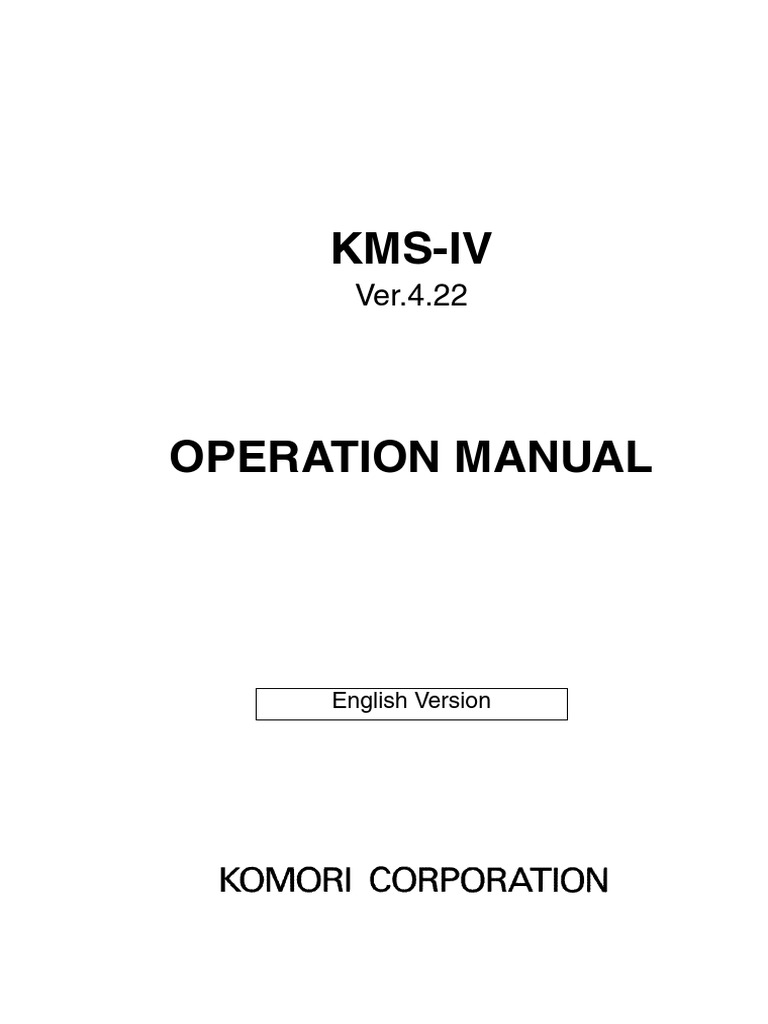Kms-Iv en | PDF | Menu (Computing) | Floppy Disk