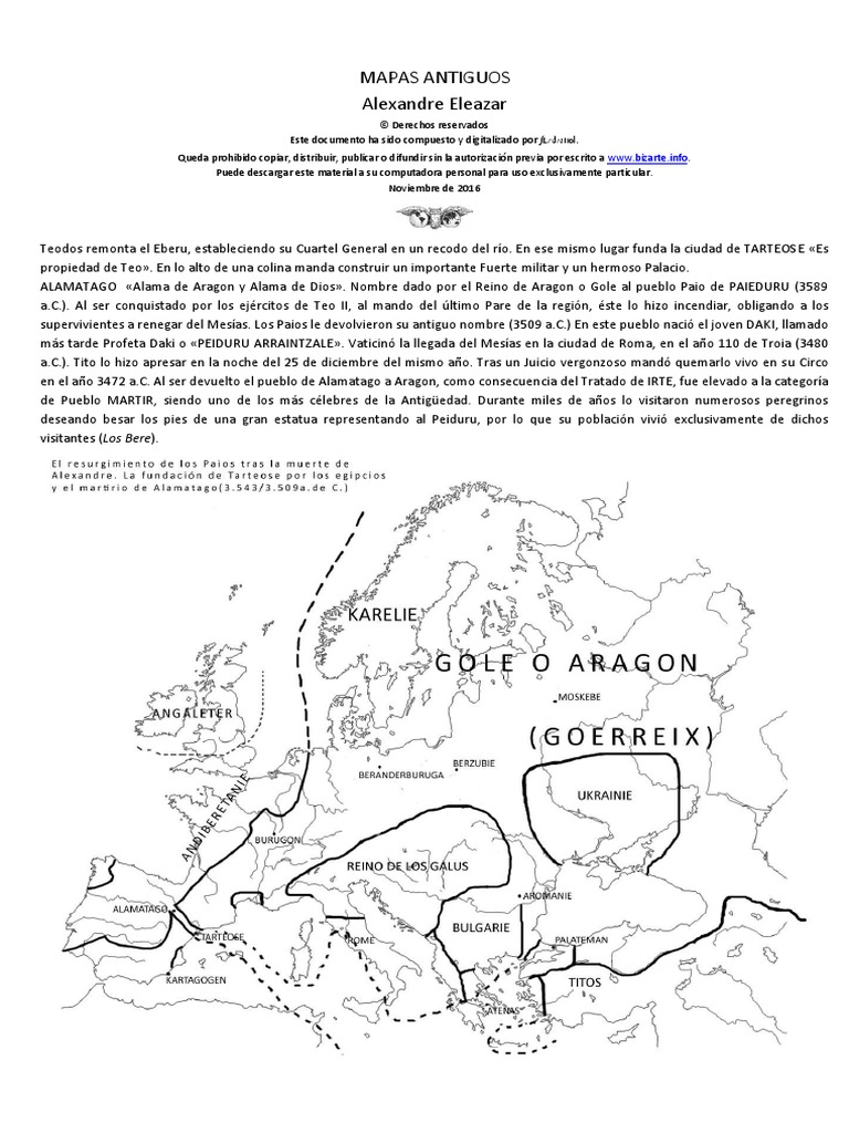 Mapas Antiguos Alexandre Eleazar | PDF | Agitación