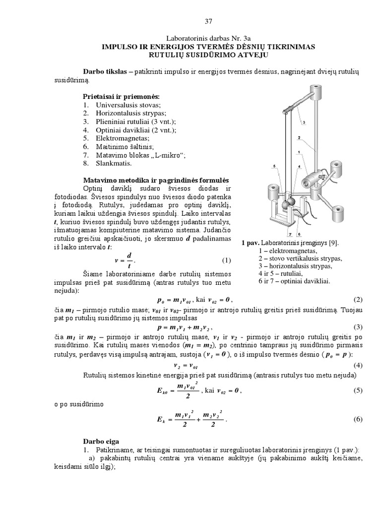 Laboratorinis Darbas NR 3a | PDF