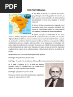 Plan Piloto Brasilia | PDF | Política | Viajes y turismo