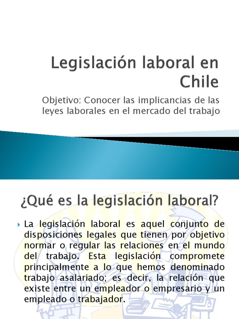 Legislación Laboral en Chile | PDF