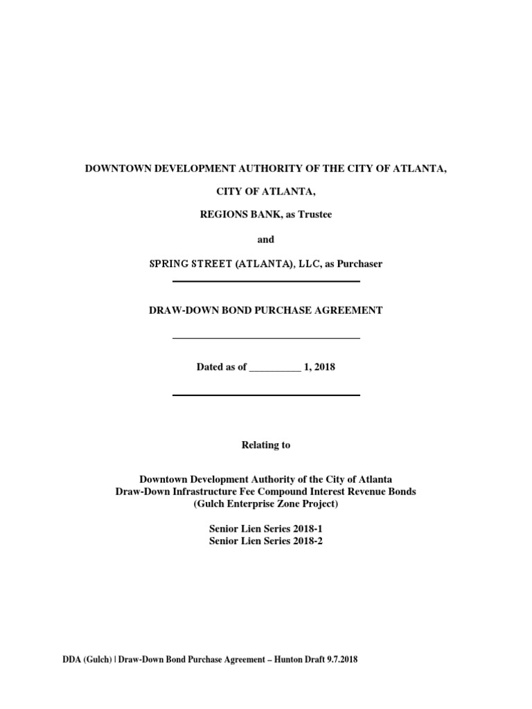 18-O-1480 - Exhibit 3 - DDA - Gulch (EZ Bonds) - Draw-Down Bond ...