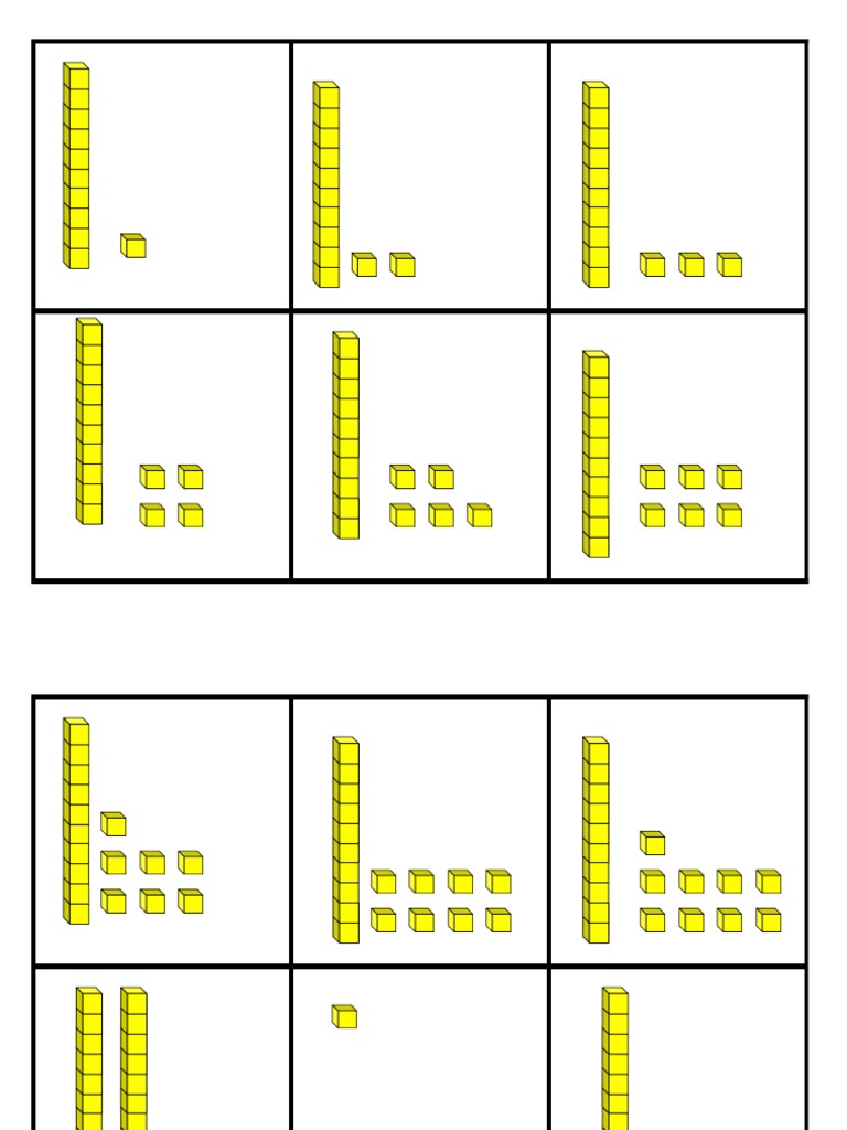 Base Ten Flashcards 120 | PDF