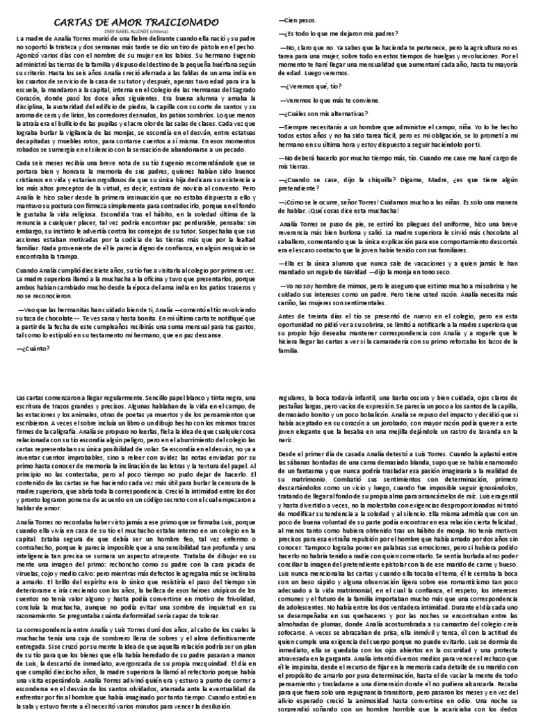 Organizador de Cartas de Amor Traicionado | PDF | Amor