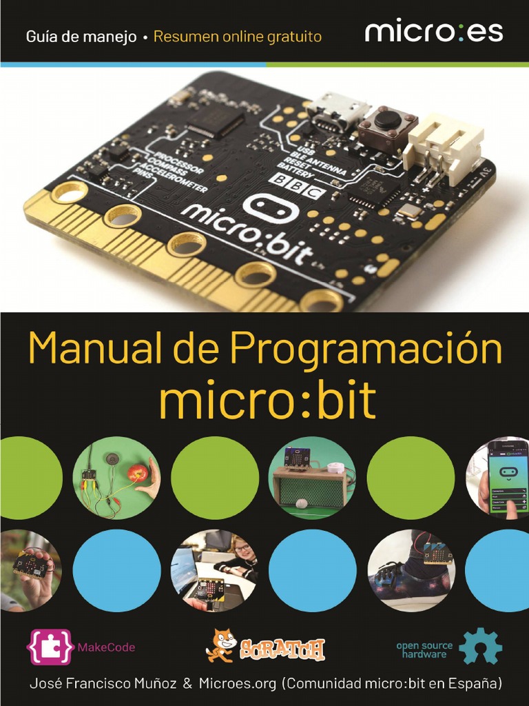 Manual de Programacion Microbit PDF | PDF | Brújula | Diodo emisor de luz