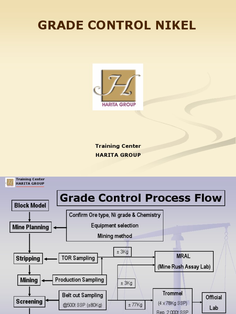 Grade Control Nikel | PDF | Economic Geology | Mineralogy