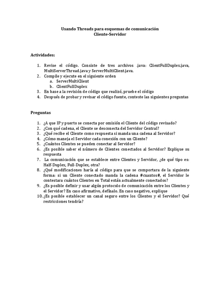 An In Depth Analysis Of A Multi Threaded Client Server Communication Scheme Using Java Sockets Pdf
