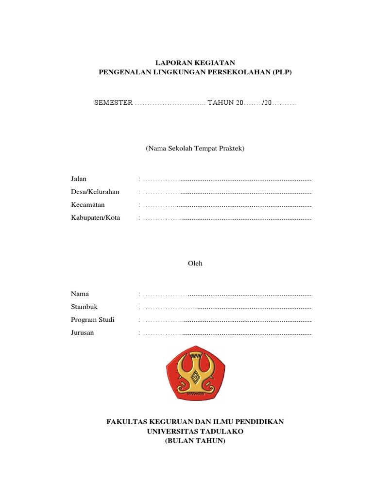 Laporan Akhir PLP | PDF