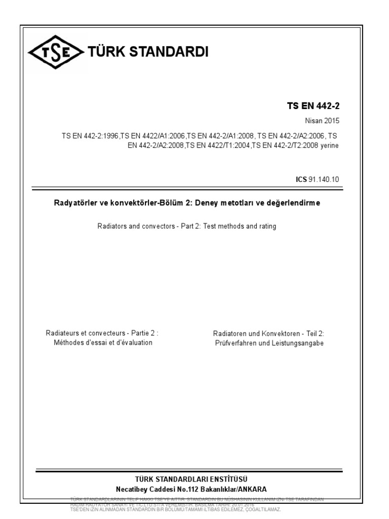 TS en 442 2-Eng-2015 | PDF