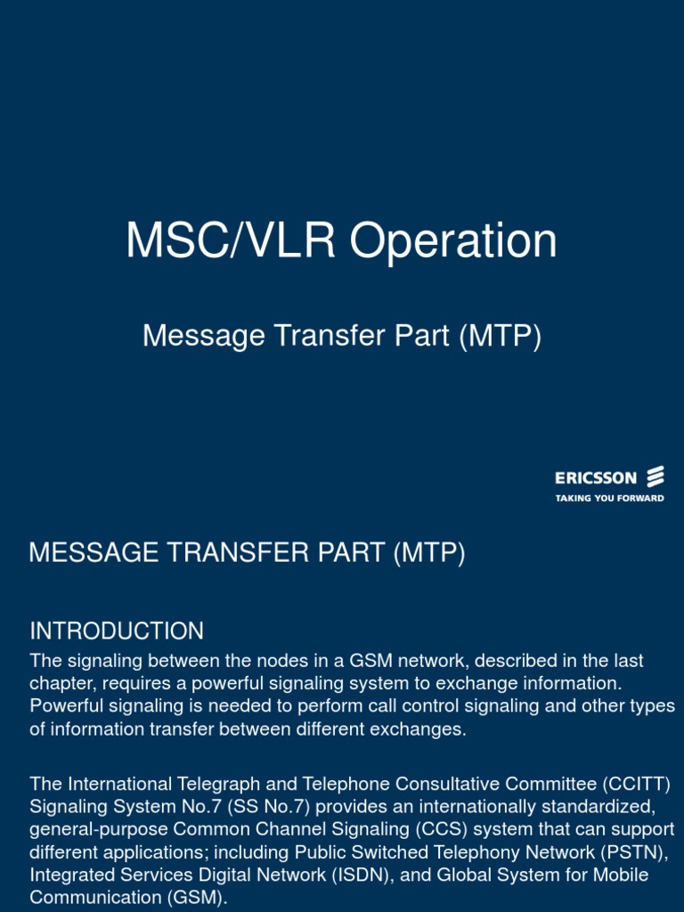 MSC VLR Operation 2 | PDF | Electronics | Telecommunications