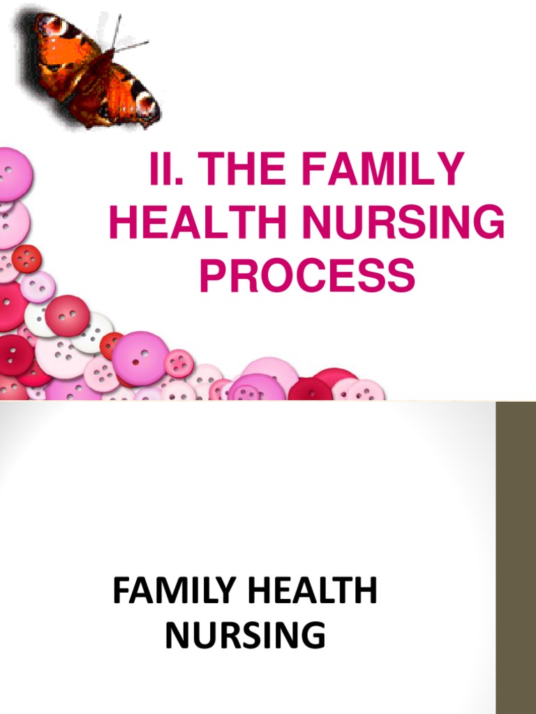 Family Health Nursing Process Overview | PDF | Business