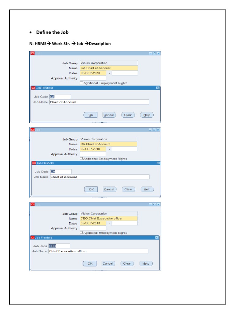 Position Hierarchy | PDF