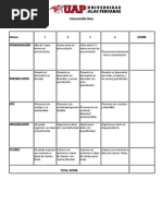 Test Adams | PDF | Escoliosis | Especialidades Medicas