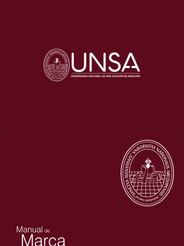 Manual de Marca UNSA: Logo y Colores | PDF | Color | Modelo de color Rgb