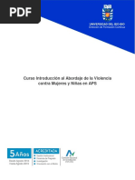 Curso Virtual para La Aplicación de La NOM 046 SSA2 2005. Atención Especializada en Violencia de ...