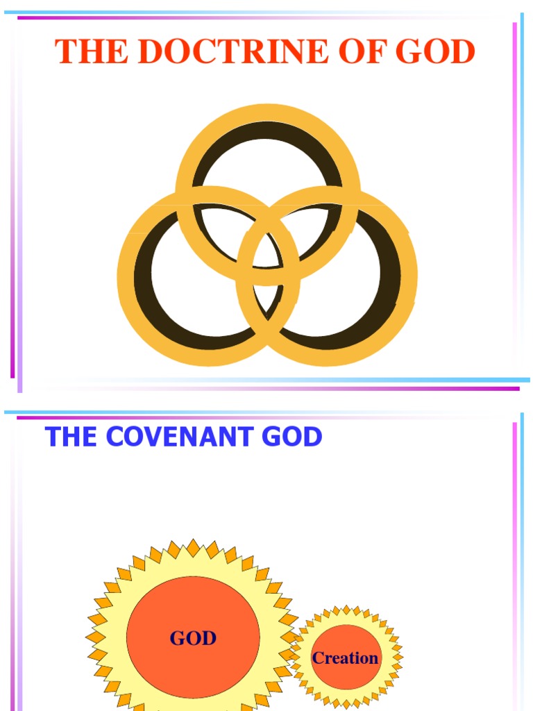 Doctrine of God | PDF | God The Father | God In Christianity