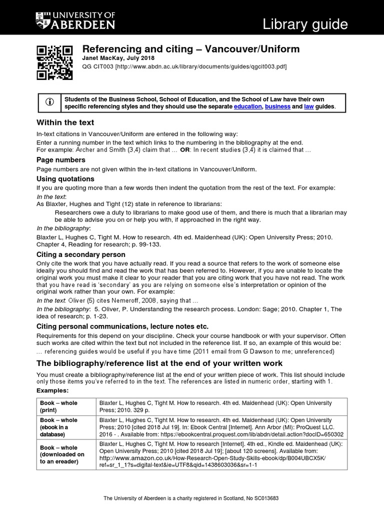 Quoting and Citing | PDF | Citation | Academia