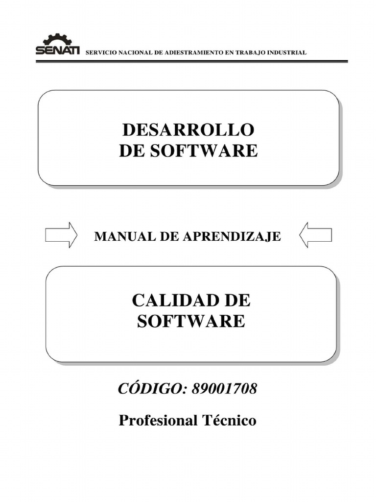 Manual de Calidad Del Software | PDF | Selenio (software) | Ingeniería ... Manual de Calidad Del Software | PDF | Selenio (software) | Ingeniería ...