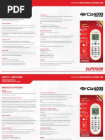 Chunghop K-1028e Universal Remote Setup Instruction With Code Table ...