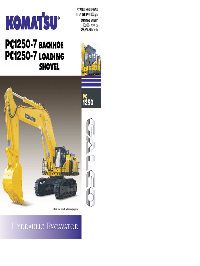 PC1250 7 SSheet PDF | PDF | Engines | Motor Oil