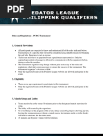 Esports - CODM Rules and Guidelines | PDF