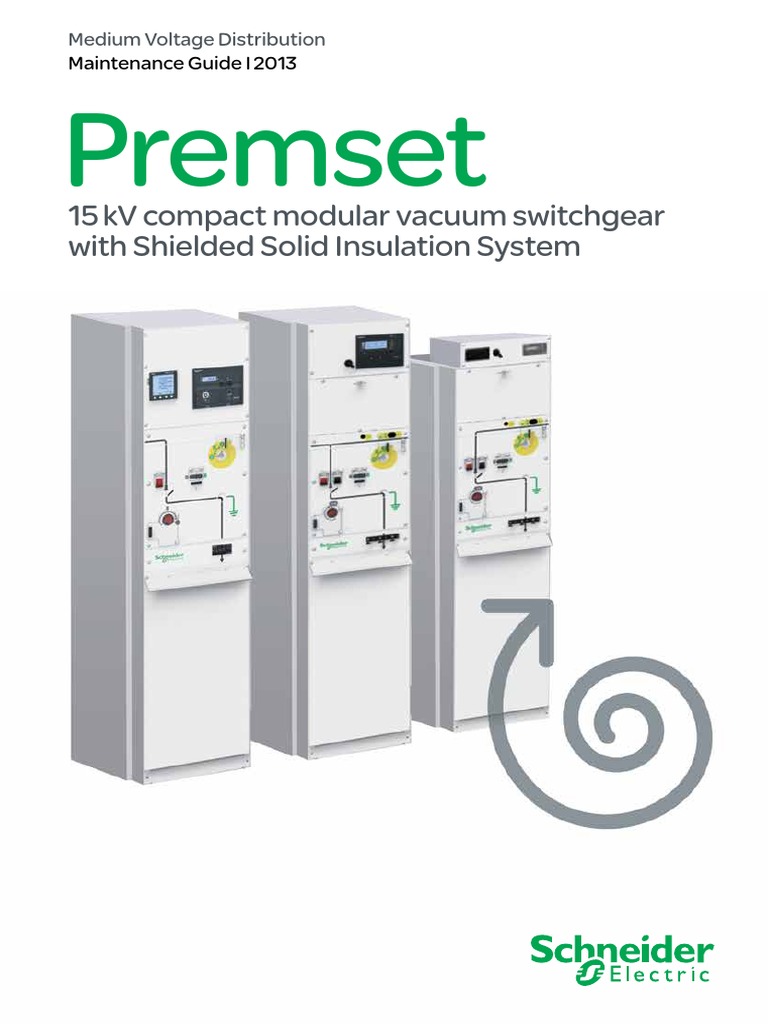 Premset Maintenance Guide - NRJED313586EN | PDF | Relay | Switch
