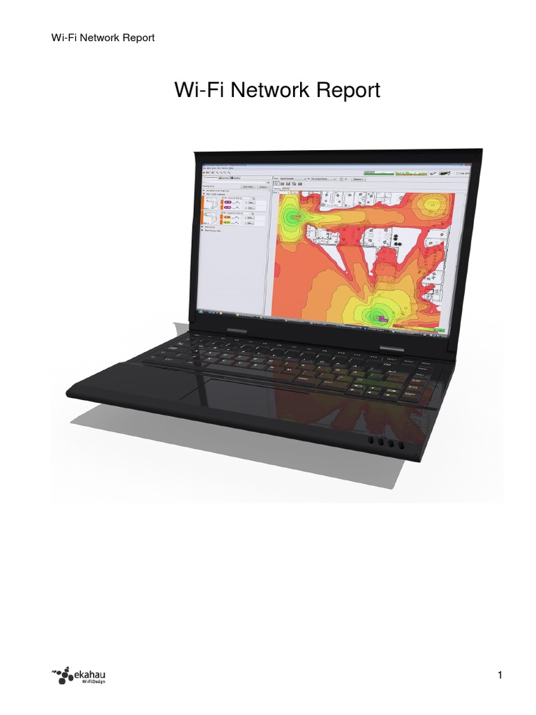 Ekahau Wi-Fi Network Report Template | Download Free PDF | Signal To ...