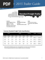Flatbed Dimensions | PDF | Trailer (Vehicle) | Vehicles