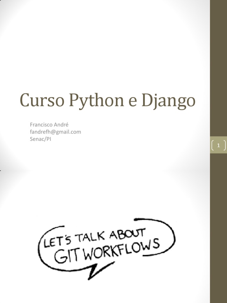 Curso Python e Django - Aula 3-1 | PDF