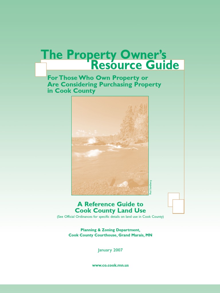 A Place in Cook County - The Property Owner's Resource Guide | PDF ...