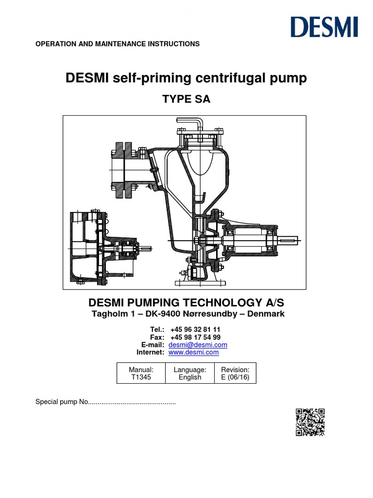 Desmi Pump DISCOM | PDF | Pump | Engines
